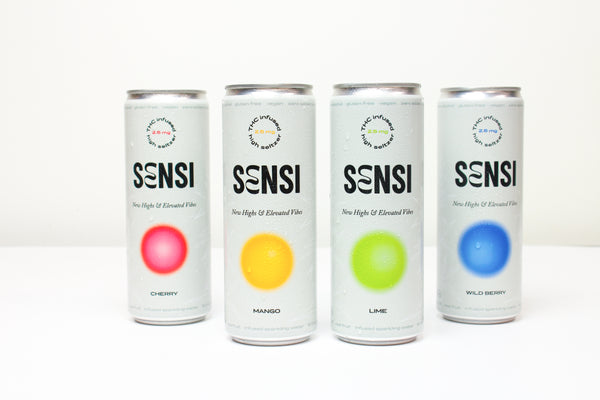 Sensi High Seltzer (4-Pack, 10MG) – Carbon Cannabis