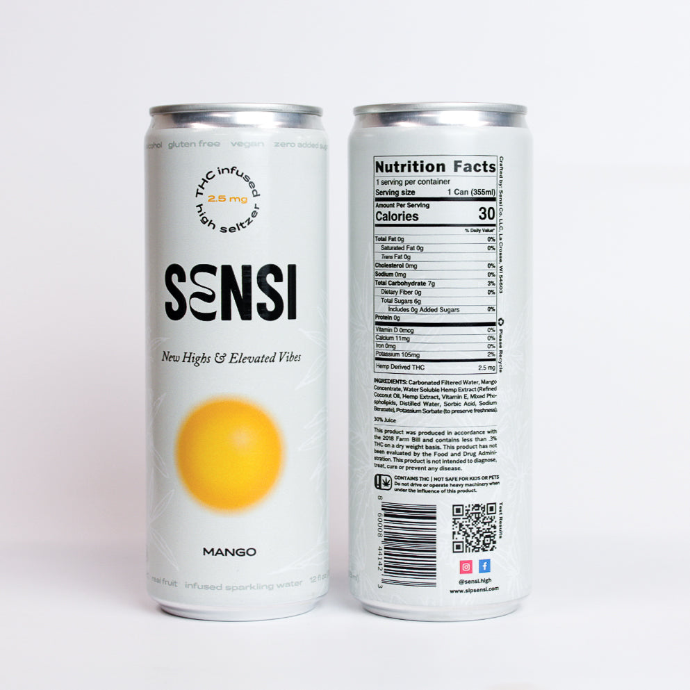 Sensi High Seltzer – Carbon