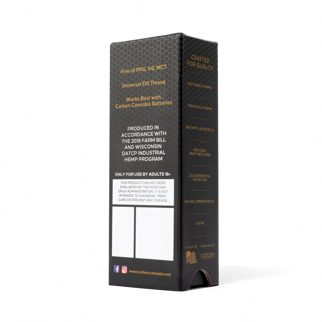 Full Spectrum CBD Vape Cart – Carbon Cannabis